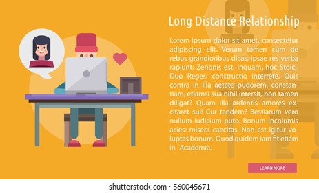 1,295 Long distance relationship Stock Illustrations, Images & Vectors ...