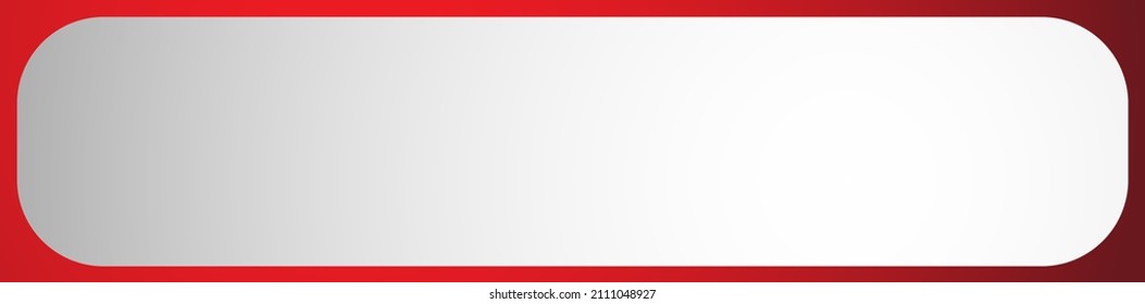 Long Oblong Wide Format Banner Button Stock Vector (Royalty Free ...