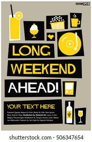 3,153 Long weekend Stock Vectors, Images & Vector Art | Shutterstock