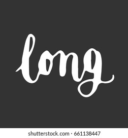 Longhandwriting Font By Calligraphy Process Color: เวกเตอร์สต็อก (ปลอด ...
