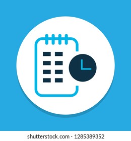 Longterm Plan Icon Symbol Premium Quality Stock Vector (Royalty Free ...