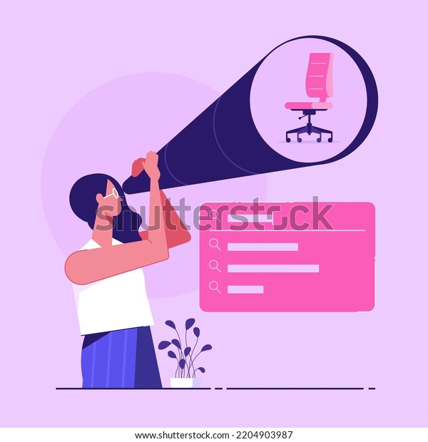Looking New Job Employment Career Job Stock Vector (Royalty Free ... Looking New Job Employment Career Job Stock Vector (Royalty Free ...
