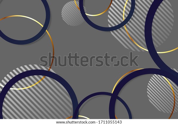 Loop Sircle Futuristc Background Llustration Stock Vector (Royalty Free ...