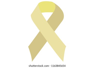 Loop Yellow Color On White Background Stock Vector (Royalty Free ...