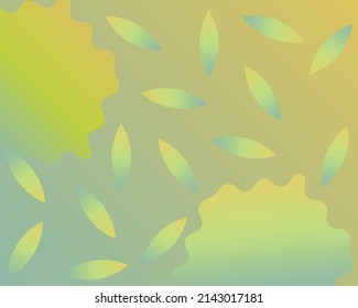 Looping Leaf Abstract Background Retro Color Stock Vector (Royalty Free ...