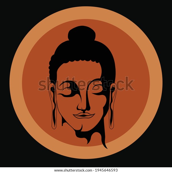 Lord Buddha Vector Illustration Stock Vector (Royalty Free) 1945646593 ...