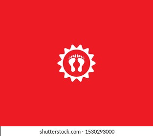 Lord Lakshmi Foot Print Vector Lord Stock Vector (Royalty Free ...
