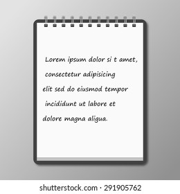 Lorem Ipsum Written By Hand On Stock Vector (Royalty Free) 291905762 ...