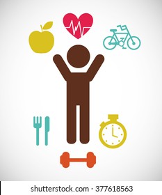 Lose Weight Design Stock Vector (Royalty Free) 377618563 | Shutterstock