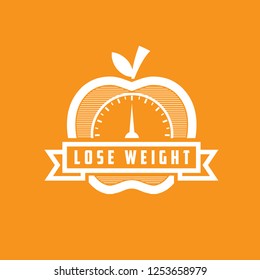 Lose Weight Logo Designs Stock Vector (Royalty Free) 1253658979 ...