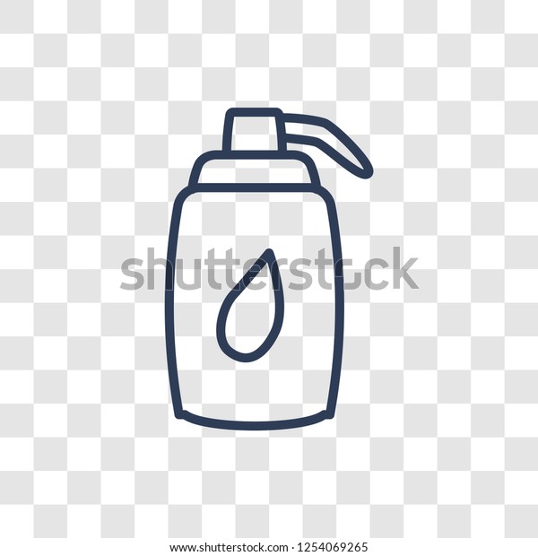 Lotion Icon Trendy Linear Lotion Logo Stock Vector (Royalty Free ...