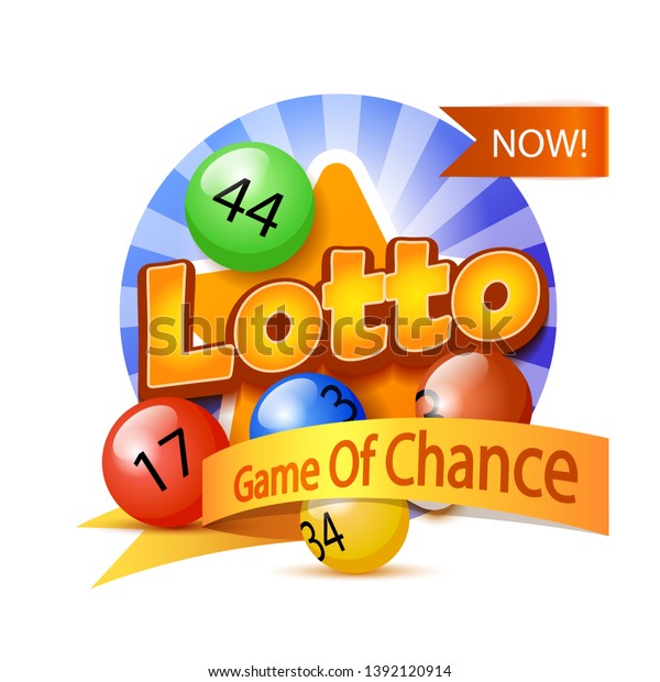 Lotto Game Logo Template Isolated On Stock Vector (Royalty Free) 1392120914