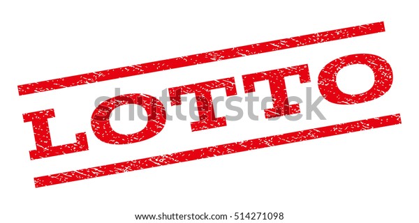 Lotto Watermark Stamp Text Caption Between Stock Vector (Royalty Free ...