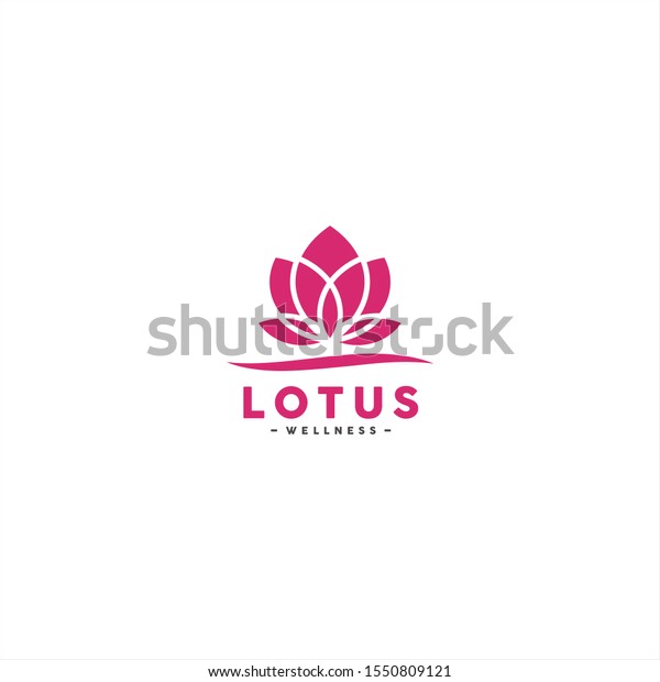 Lotus Logo Design Template Inspiration Idea Stock Vector (Royalty Free ...