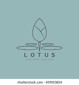 Lotus Logo Vector Illustration Stock Vector (Royalty Free) 459053824 ...