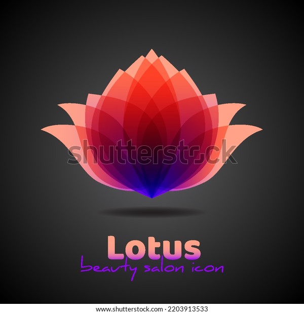 Lotus Logotype Design Templatevector Flower Symbol Stock Vector ...