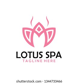 Lotus Spa Logo Icon Stock Vector (Royalty Free) 1344733466 | Shutterstock