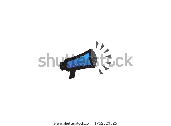 Loudspeaker Funnel Symbol Logo Stock Vector (Royalty Free) 1762523525 ...