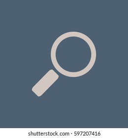 Loupe Icon Stock Vector (Royalty Free) 597207416 | Shutterstock