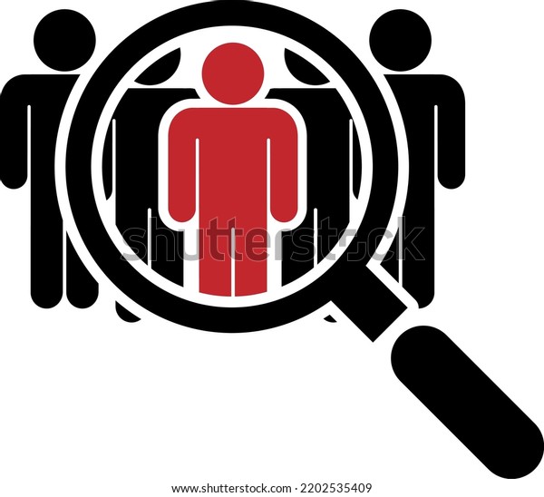 Loupe Pictogram Illustration Vector Stock Vector (Royalty Free ...