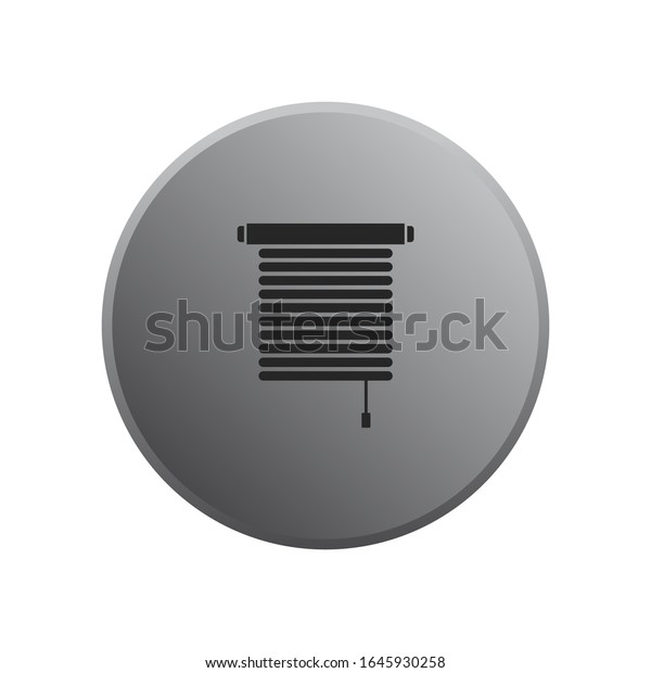 Signo vectorial de icono del Louvers: vector de stock (libre de ...