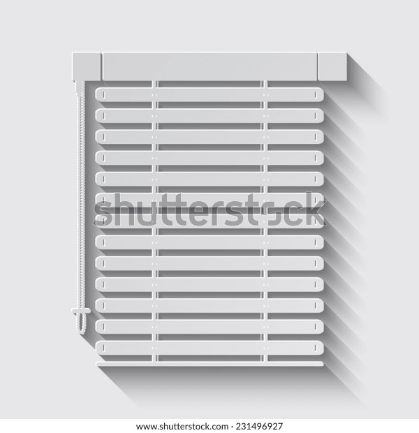 Louvers Sign Icon Window Blinds Jalousie Stock Vector (Royalty Free ...