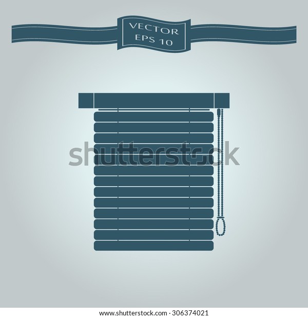 Louvers Sign Icon Window Blinds Jalousie: เวกเตอร์สต็อก (ปลอดค่า ...