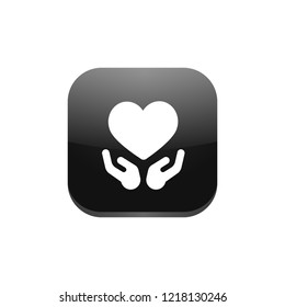 Love App Icon Stock Vector (Royalty Free) 1145573009 | Shutterstock