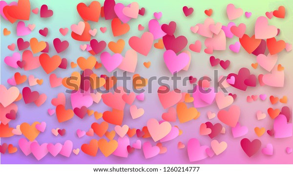 Love Background Poster Template Many Random Stock Vector (Royalty Free ...