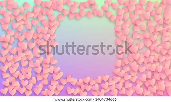 Love Background Poster Template Many Random Stock Vector (Royalty Free ...