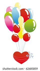 Love Balls Stock Vector (Royalty Free) 62685859 | Shutterstock