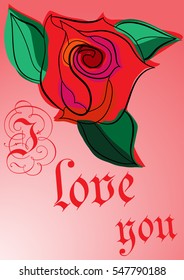 Love Confession Vector Illustration Stock Vector (Royalty Free ...