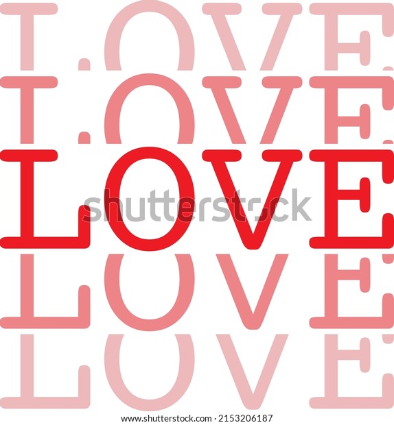 Love Design Clipart Vector Silhouette Stock Vector (Royalty Free ...