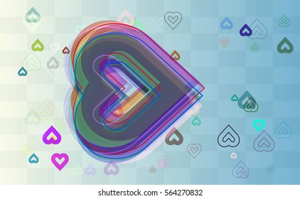 Love Elements Idea Stock Vector (Royalty Free) 564270832 | Shutterstock