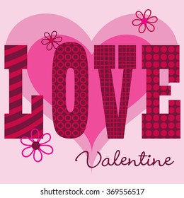 Love Graphic Stock Vector (Royalty Free) 369556517 | Shutterstock
