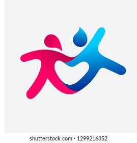 Love People Vector Stock Vector (Royalty Free) 1299216352 | Shutterstock