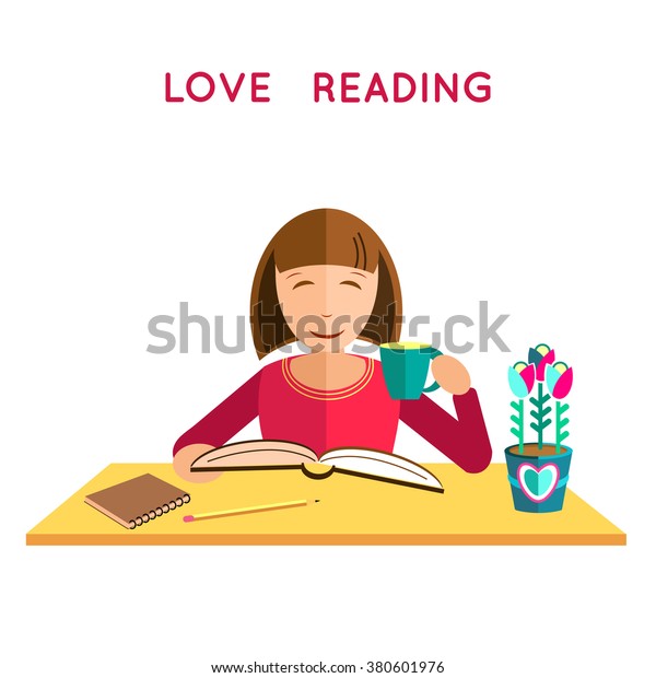 I Love Reading Logo Clipart
