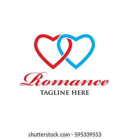 Love Romance Logo Stock Vector (Royalty Free) 595339553 | Shutterstock