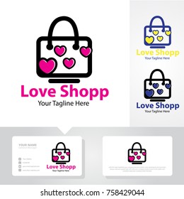 Love Shop Logo Stock Vector (Royalty Free) 758429044 | Shutterstock