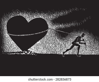 Love Slave Stock Vector (Royalty Free) 282836873 | Shutterstock