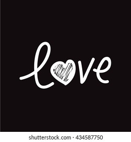 Love Text Icon Illustration Design Stock Vector (Royalty Free ...