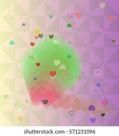 Love Texture Art Stock Vector (Royalty Free) 571231096 | Shutterstock