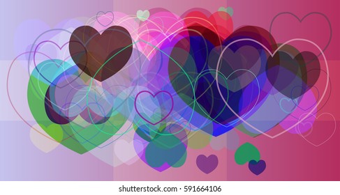 Love Texture Background Stock Vector (Royalty Free) 591664106 ...