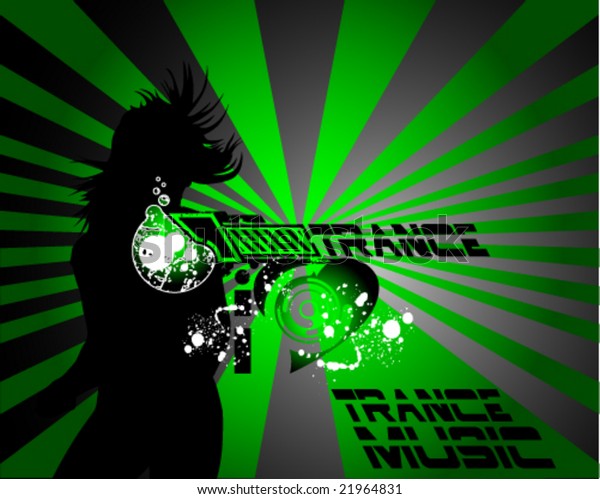 Love Trance Music Stock Vector (Royalty Free) 21964831 | Shutterstock