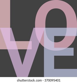 Love Transparent Logo Vector Illustration Stock Vector (Royalty Free ...