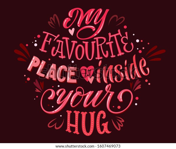 Love Vector Art Lettering Quote Beautiful Stock Vector (Royalty Free ...