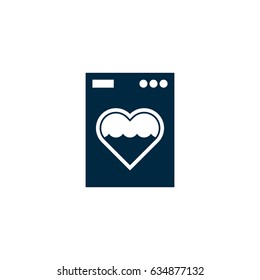 Love Washing Machine Stock Vector (Royalty Free) 634877132 | Shutterstock