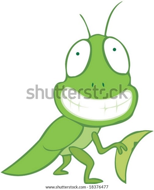 Lovely Wart Character Isolated On White Stock Vector (Royalty Free ...