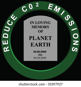 Loving Memory Planet Earth Stock Vector (Royalty Free) 33397927 ...