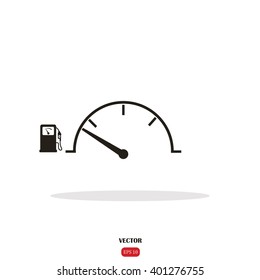 Low Fuel Stock Vector (Royalty Free) 578639956 | Shutterstock